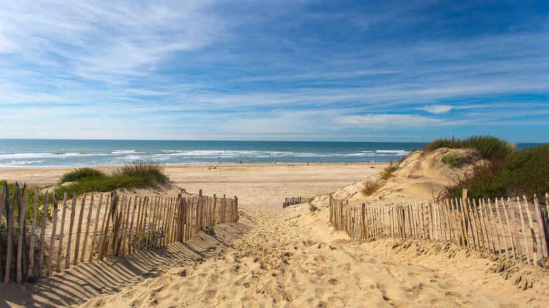 Où se situe la région des Landes